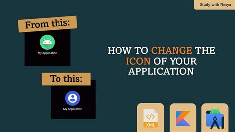 How To Change The Icon Of Your Android Application Android Studio