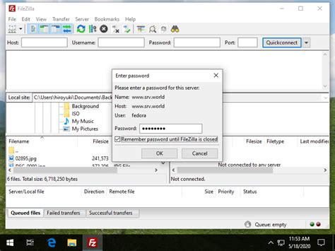 Fedora 33 Vsftpd Over SSL TLS Server World
