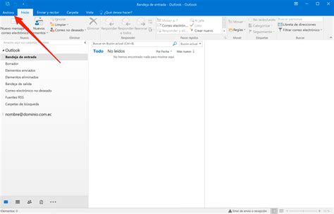 Manual para configurar correo electrónico en Outlook 2016