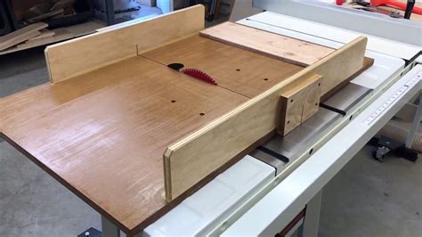 Cross Cut Sled For JET Table Saw YouTube