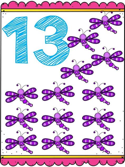 Tarjetas De Conteo Del Al Artofit