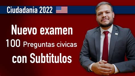 NUEVO EXAMEN DE LAS 100 PREGUNTAS CIVICAS YouTube