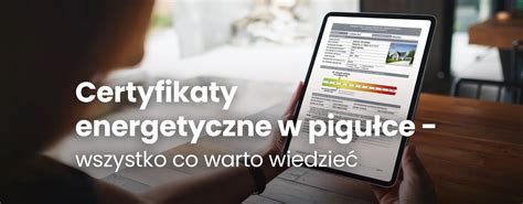 Certyfikaty energetyczne w pigułce homfi