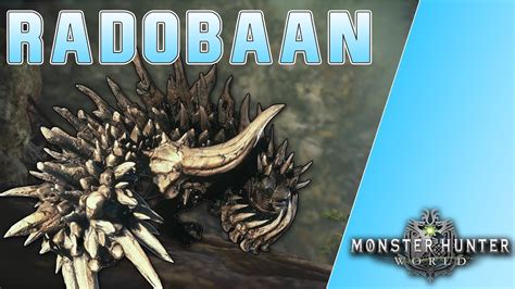 4PLAY How To Catch A Tempered Radobaan On Monster Hunter World YouTube