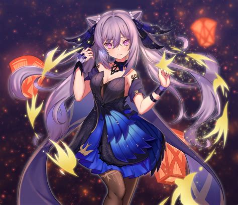 Keqing And Keqing Genshin Impact Drawn By L4st Resort Danbooru