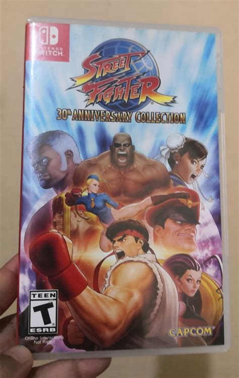 Nsw Street Fighter Th Anniversary Collection Video Gaming Video