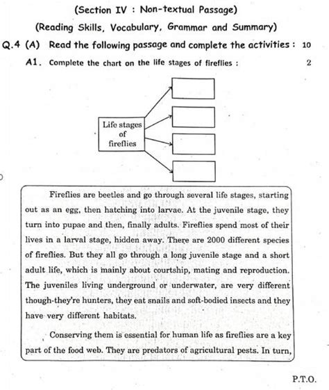 Maharashtra Th Ssc Board English Question Paper