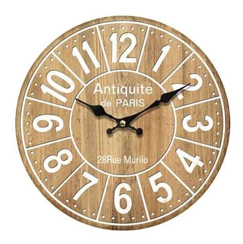 Reloj De Pared Moderno Cm Clasico Madera Pettish Online Color Del