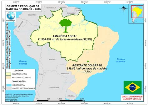 Geografia E Cartografia Digital Cartografia Da Atividade Madeireira Na
