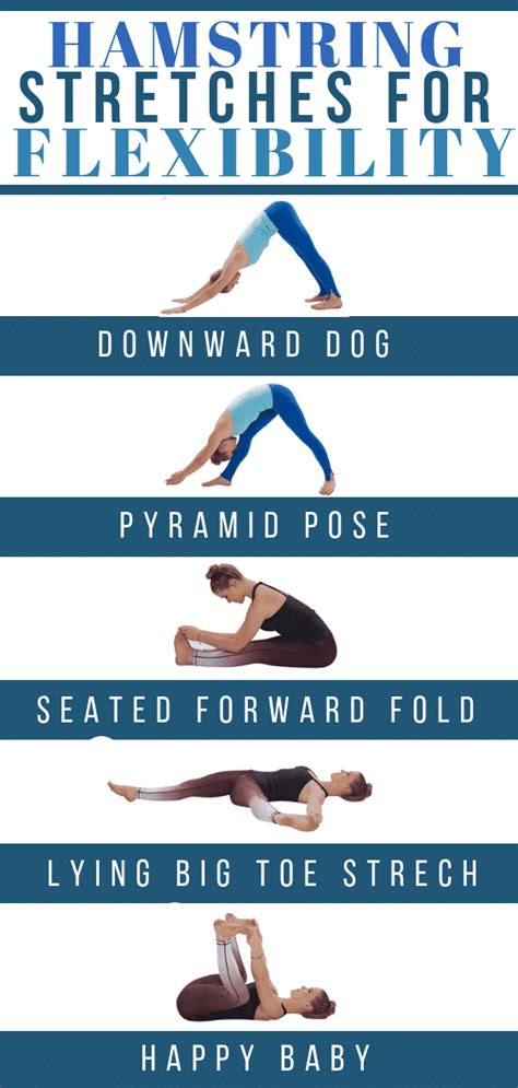 Hamstring Stretches Chart