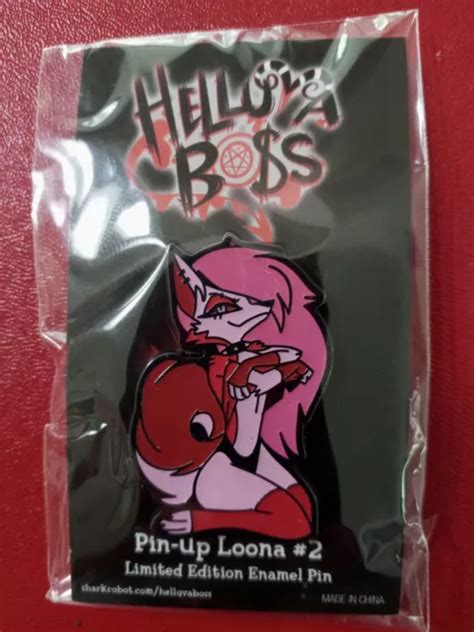 HELLUVA BOSS PIN UP Loona Limited Edition Enamel Pin Vivziepop