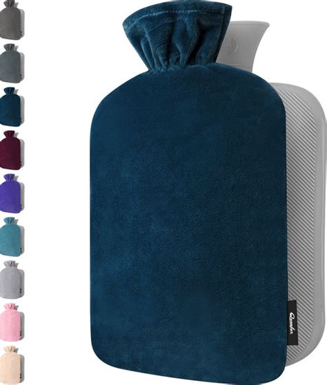 Bouillotte avec housse en polaire Housse souple de Premium supérieure