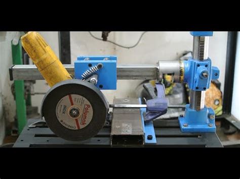Sliding Angle Grinder Stand Youtube