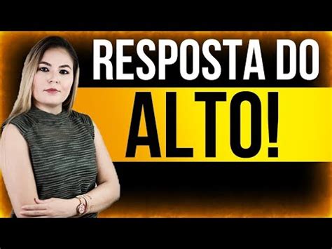 RESPOSTA De DEUS Para Tua Vida YouTube