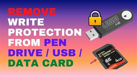 How To Remove Write Protect On A Disk The Disk Is Write Protected