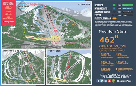Lookout Pass Ski Area Trail Map OnTheSnow