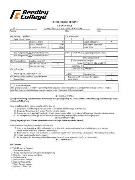 Fillable Online Classmedia Scccd 1 PE 2 Fax Email Print PdfFiller