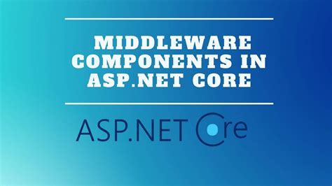 Middleware Components And Request Pipeline In ASP NET Core Monkelite