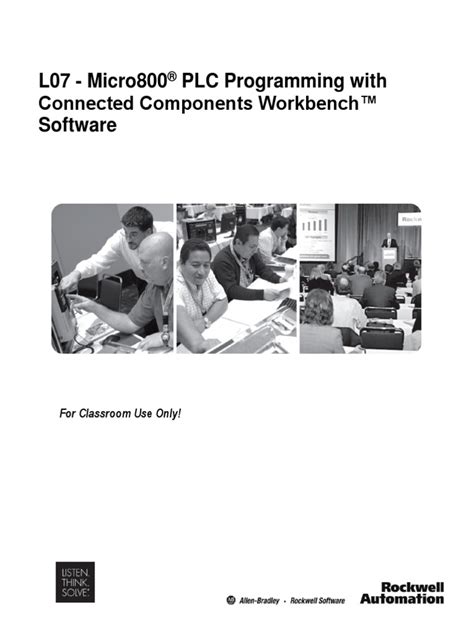 raotm 2017 l07 micro800 plc programming with connected components workbench software
