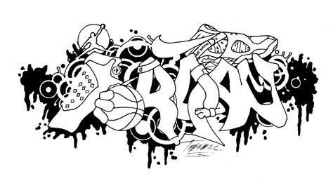 80 Desenhos De Graffiti Para Colorir WONDER DAY Desenhos Para