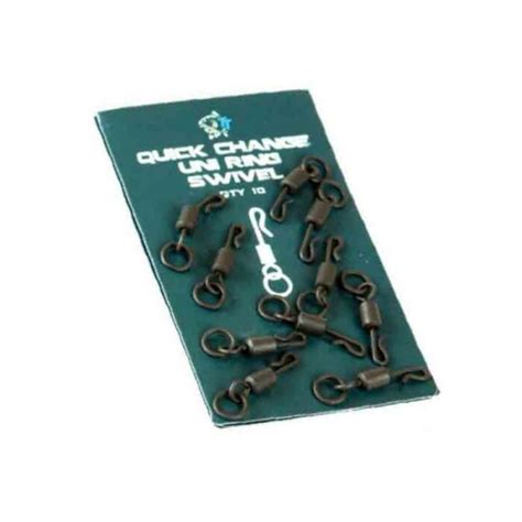 Nash Tackle Quick Change Uni Ring Swivel St Ck Gr Pro Fishi