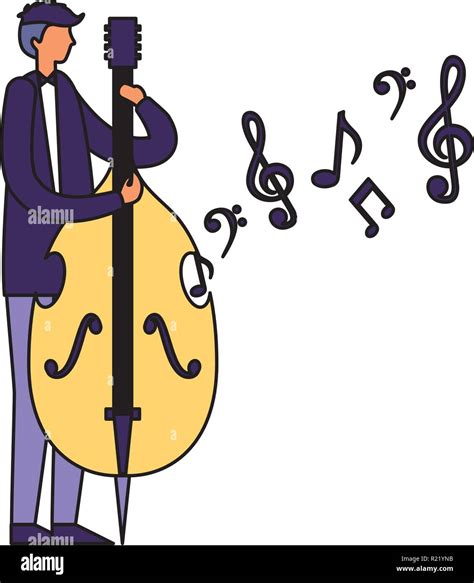 Playing Cello Stock Vector Images Alamy