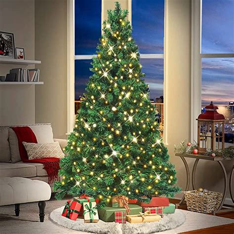 Kunstkerstboom 180 Cm Met LED Verlichting Bol