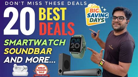 Amazon Great Summer Sale Flipkart Big Saving Days 2023 Best Deals On