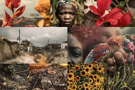 Premium Photo An Artistic Montage Capturing The Resilience Of