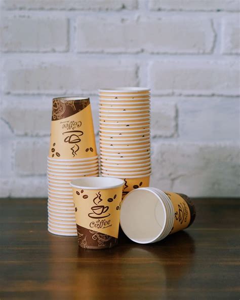 Hot Drink Insulated Smoothie Shave Ice Double Wall Corrugated Paper