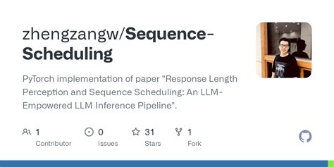 GitHub Zhengzangw Sequence Scheduling PyTorch Implementation Of