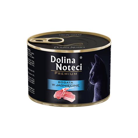 Mokra Karma Dla Kota Bogata W Jagni Cin Dolina Noteci Premium Zestaw