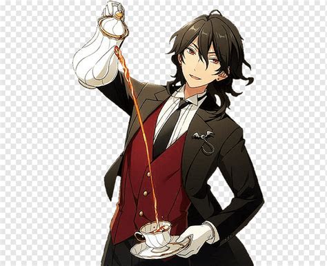 Ensemble Stars Butlers Café Male Anime Black Butler black Hair manga