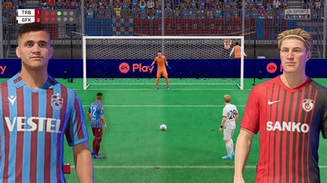 FIFA 22 TRABZONSPOR GAZİANTEP FK PENALTI ATIŞLARI YouTube