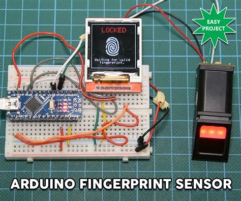 arduino fingerprint sensor tutorial 6 steps with pictures instructables