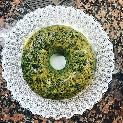 Facil Con Tu Essen en Instagram Budín de espinaca con queso