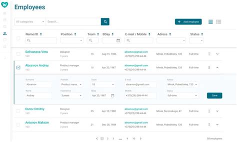 20 Creative Table UI Design Examples You Should Know In 2021 Ui