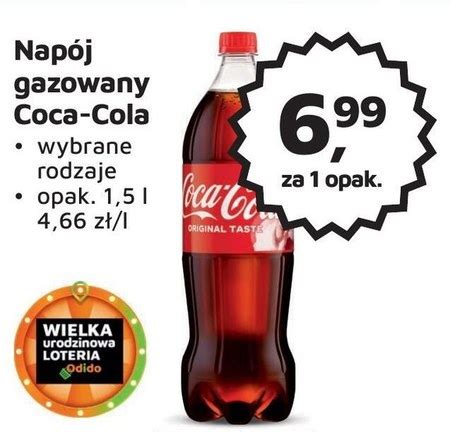 Coca Cola Nap J Gazowany L Promocja Odido Ding Pl