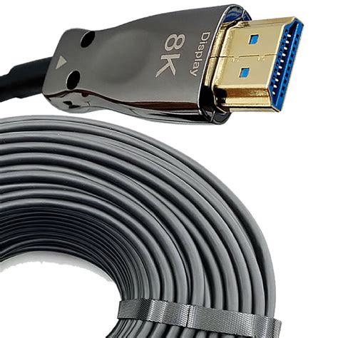 Cabo HDMI 8K Fibra Óptica Versão 2 1 de 20 Metros
