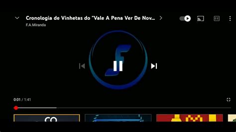 Vinheta F A Miranda 1996 VIDEO YouTube