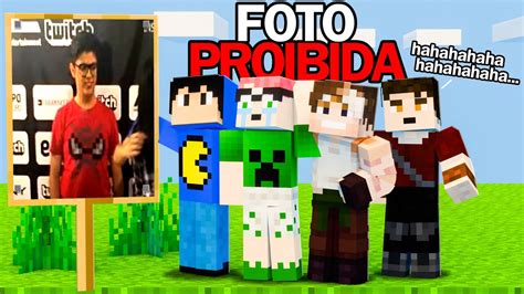 A FOTO PROIBIDA Minecraft TENTE NÃO RIR React YouTube