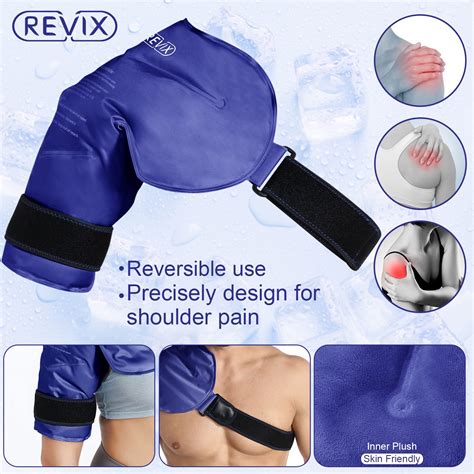 REVIX Shoulder Ice Pack Rotator Cuff Cold Therapy Ice Packs For