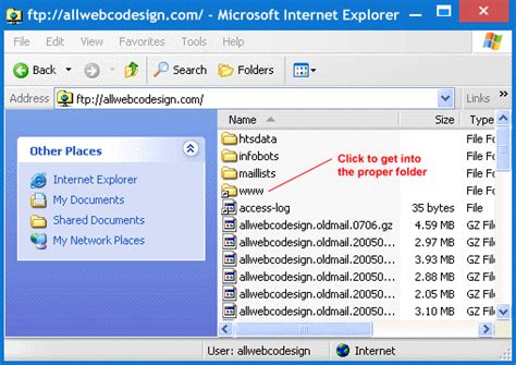 Ftp Uploading Using Windows Explorer Or Internet Explorer