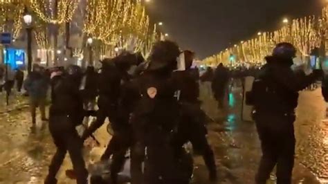 Francia más de 200 detenidos tras incidentes por la derrota en la