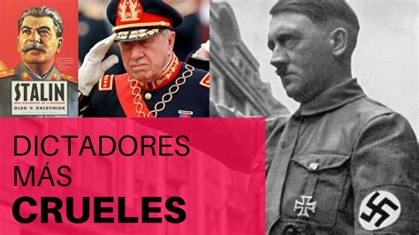 10 Dictadores Más Crueles De La Historia Peores Dictadores YouTube