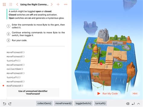 swift playgrounds learn to code 1