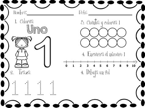 Numeros Para Pre Escolar