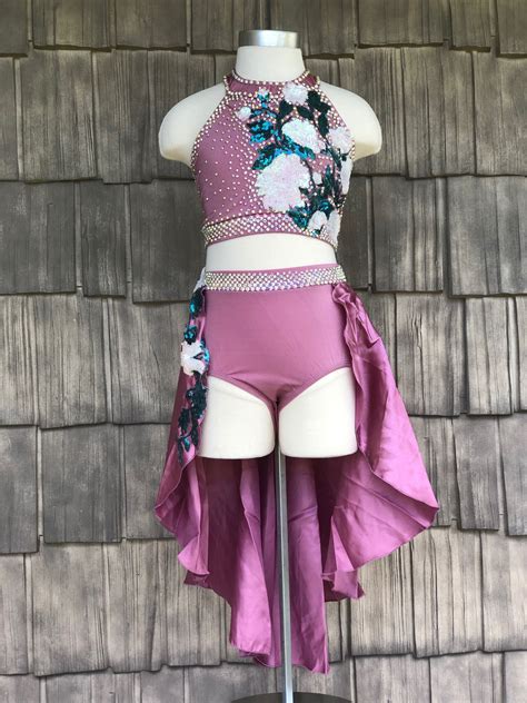 Contemporary Solo Dance Competition Costume Pretty Dance Costumes