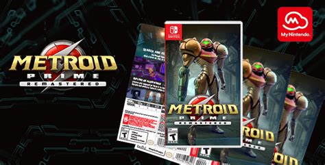 Printable Metroid Prime Remastered Official Box Art Cover Rewards