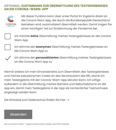 Corona Antigen Schnelltest Update Ergebnis In Der Corona Warn App